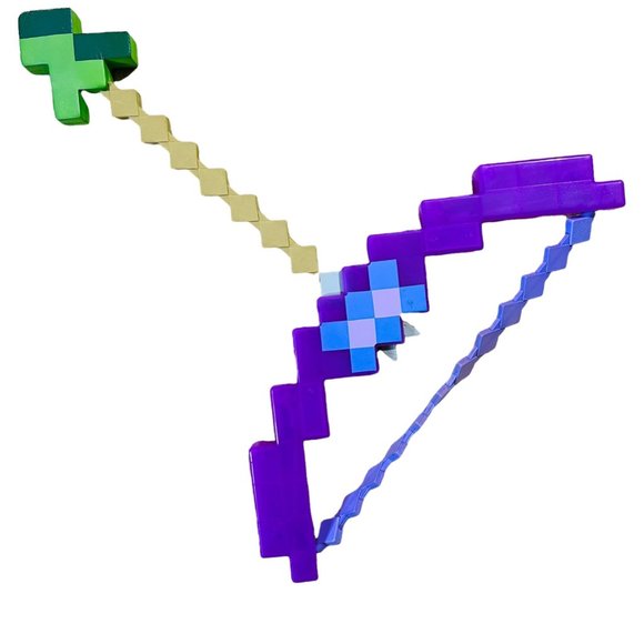 Minecraft Diamond Bow And Arrow